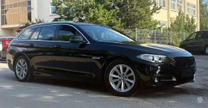 Melns BMW 520 2013 Kauņa, ar dzinēja tilpumu 2.00 L un nobraukumu 350 tūkst. km par 7199 €, foto  vietnē AUTOMOTO.COM.LV