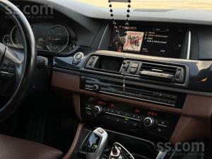 Black BMW 520 2013 in Riga, with an engine capacity of 2.00 L and mileage of 224 thousand km for 9400 €, photo 11 on AUTOMOTO.COM.LV