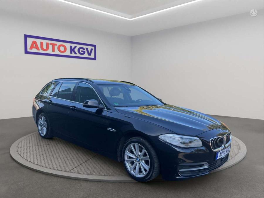 Black BMW 520 2013 in Kaunas, with an engine capacity of 2.00 L and mileage of 306 thousand km for 9999 €, photo 8 on AUTOMOTO.COM.LV