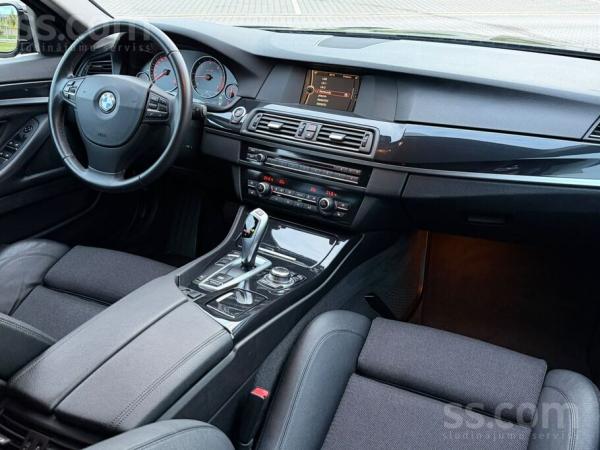 Melns BMW 520 2013 Ventspils, ar dzinēja tilpumu 2.00 L un nobraukumu 343 tūkst. km par 6900 €, foto 5 vietnē AUTOMOTO.COM.LV