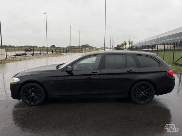 Black BMW 520 2013 in Kaunas, with an engine capacity of 2.00 L and mileage of 304 thousand km for 7390 €, photo 4 on AUTOMOTO.COM.LV