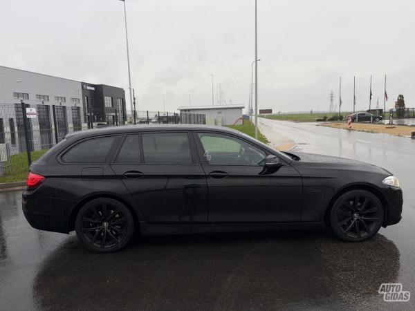 Black BMW 520 2013 in Kaunas, with an engine capacity of 2.00 L and mileage of 304 thousand km for 7390 €, photo 5 on AUTOMOTO.COM.LV