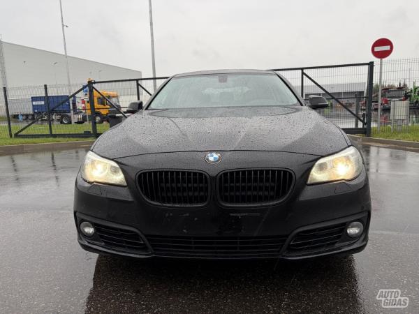 Black BMW 520 2013 in Kaunas, with an engine capacity of 2.00 L and mileage of 304 thousand km for 7390 €, photo 7 on AUTOMOTO.COM.LV