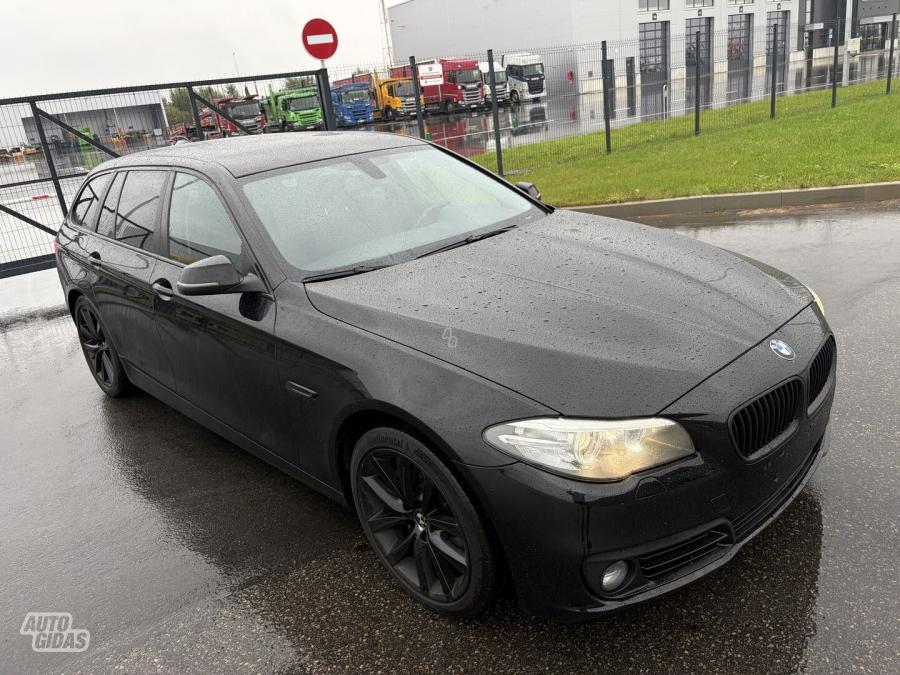 Melns BMW 520 2013 Kauņa, ar dzinēja tilpumu 2.00 L un nobraukumu 304 tūkst. km par 7390 €, foto 8 vietnē AUTOMOTO.COM.LV