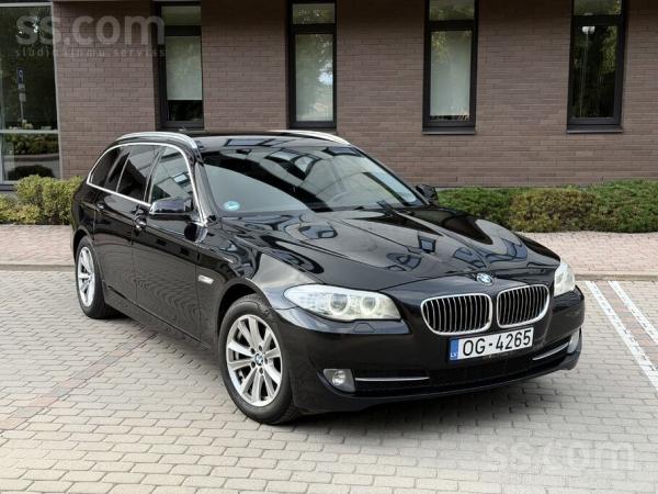 Melns BMW 520 2013 Talsi, ar dzinēja tilpumu 2.00 L un nobraukumu 0 tūkst. km par 7390 €, foto 1 vietnē AUTOMOTO.COM.LV