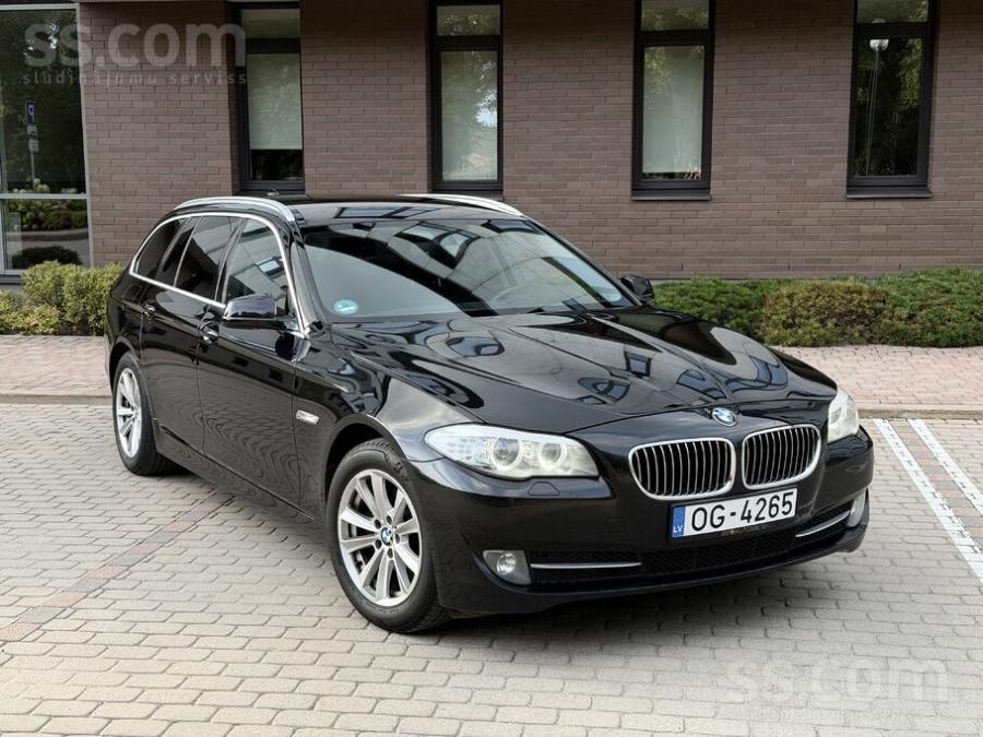 Melns BMW 520 2013 Talsi, ar dzinēja tilpumu 2.00 L un nobraukumu 0 tūkst. km par 7390 €, foto 1 vietnē AUTOMOTO.COM.LV