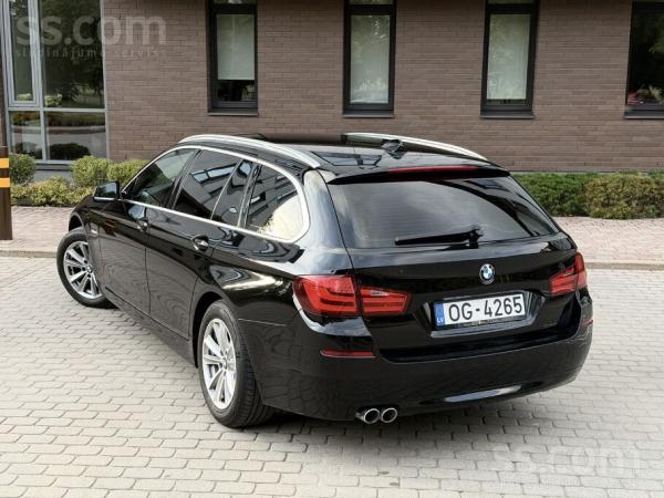 Melns BMW 520 2013 Talsi, ar dzinēja tilpumu 2.00 L un nobraukumu 0 tūkst. km par 7390 €, foto 3 vietnē AUTOMOTO.COM.LV