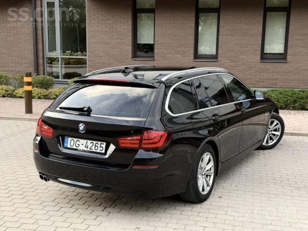 Melns BMW 520 2013 Talsi, ar dzinēja tilpumu 2.00 L un nobraukumu 0 tūkst. km par 7390 €, foto 4 vietnē AUTOMOTO.COM.LV