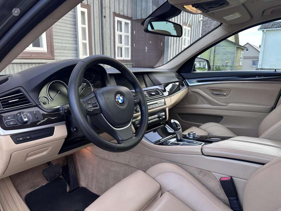 Melns BMW 520 2013 Kaišiadorys, ar dzinēja tilpumu 2.00 L un nobraukumu 276 tūkst. km par 7650 €, foto 14 vietnē AUTOMOTO.COM.LV