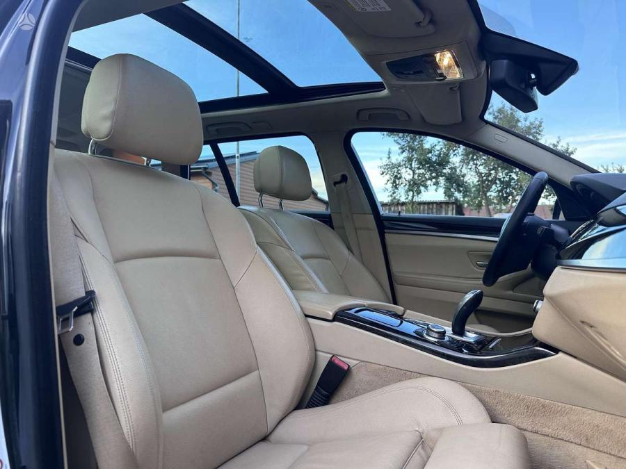 Melns BMW 520 2013 Kaišiadorys, ar dzinēja tilpumu 2.00 L un nobraukumu 276 tūkst. km par 7650 €, foto 26 vietnē AUTOMOTO.COM.LV