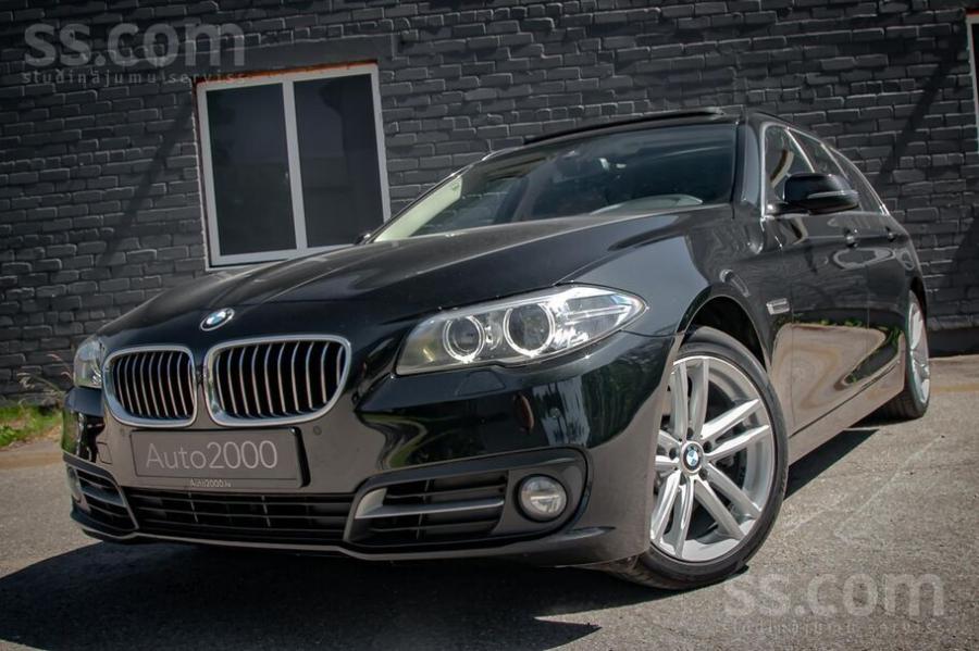 Melns BMW 520 2014 Tukums, ar dzinēja tilpumu 2.00 L un nobraukumu 216 tūkst. km par 12555 €, foto 3 vietnē AUTOMOTO.COM.LV
