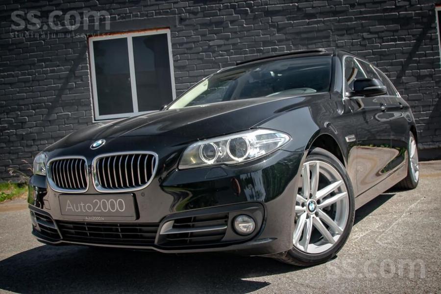 Melns BMW 520 2014 Tukums, ar dzinēja tilpumu 2.00 L un nobraukumu 216 tūkst. km par 12555 €, foto 4 vietnē AUTOMOTO.COM.LV