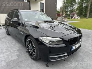Black BMW 520 2014 in Riga, with an engine capacity of 2.00 L and mileage of 352 thousand km for 10000 €, photo 3 on AUTOMOTO.COM.LV