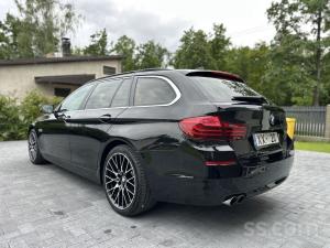 Black BMW 520 2014 in Riga, with an engine capacity of 2.00 L and mileage of 352 thousand km for 10000 €, photo 6 on AUTOMOTO.COM.LV