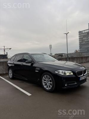 Black BMW 520 2014 in Riga, with an engine capacity of 2.00 L and mileage of 250 thousand km for 11800 €, photo 3 on AUTOMOTO.COM.LV
