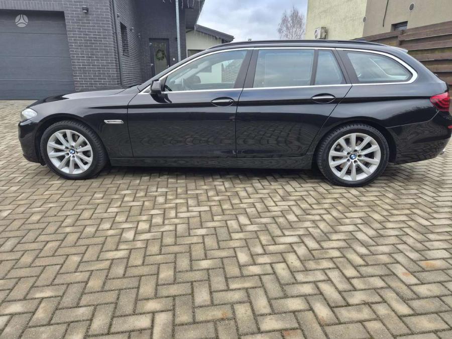 Melns BMW 520 2014 Kauņa, ar dzinēja tilpumu 2.00 L un nobraukumu 337 tūkst. km par 10500 €, foto 8 vietnē AUTOMOTO.COM.LV