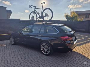 Black BMW 520 2014 in Kaunas, with an engine capacity of 2.00 L and mileage of 337 thousand km for 10500 €, photo 21 on AUTOMOTO.COM.LV