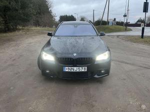 Black BMW 520 2014 in Vilnius, with an engine capacity of 2.00 L and mileage of 352 thousand km for 11500 €, photo 6 on AUTOMOTO.COM.LV