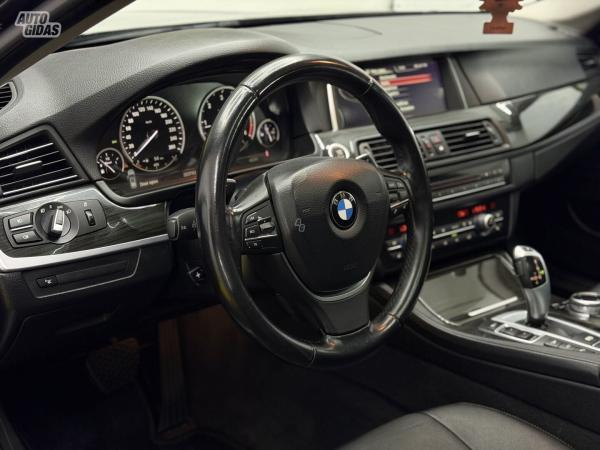 Melns BMW 520 2014 Avižieniai, ar dzinēja tilpumu 2.00 L un nobraukumu 324 tūkst. km par 10650 €, foto 8 vietnē AUTOMOTO.COM.LV