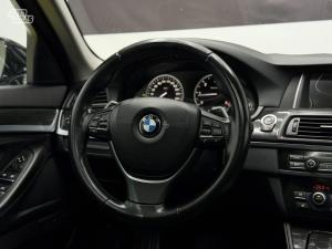 Black BMW 520 2014 in Avizieniai, with an engine capacity of 2.00 L and mileage of 324 thousand km for 10650 €, photo 18 on AUTOMOTO.COM.LV