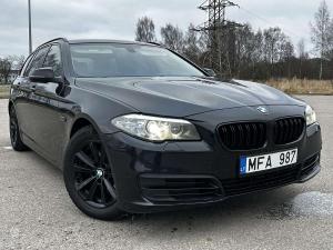 Black BMW 520 2014 in Utena, with an engine capacity of 2.00 L and mileage of 260 thousand km for 9500 €, photo  on AUTOMOTO.COM.LV