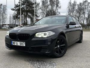Black BMW 520 2014 in Utena, with an engine capacity of 2.00 L and mileage of 260 thousand km for 9500 €, photo 2 on AUTOMOTO.COM.LV