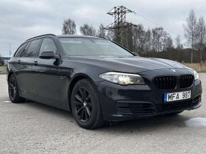 Black BMW 520 2014 in Utena, with an engine capacity of 2.00 L and mileage of 260 thousand km for 9500 €, photo 6 on AUTOMOTO.COM.LV