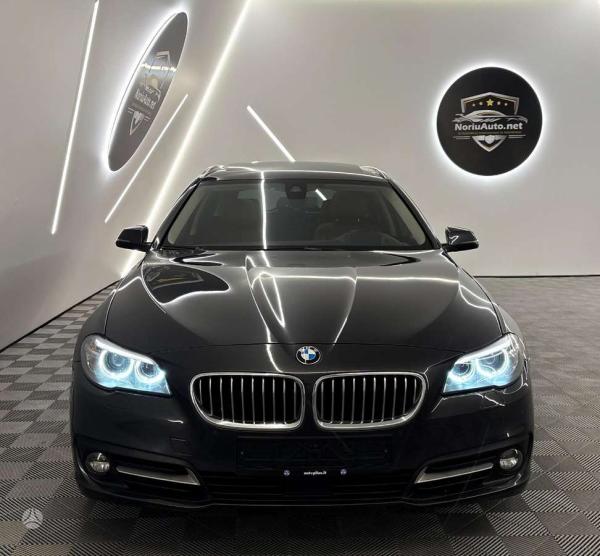 Melns BMW 520 2014 Marijampole, ar dzinēja tilpumu 2.00 L un nobraukumu 290 tūkst. km par 12450 €, foto 2 vietnē AUTOMOTO.COM.LV