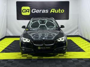 Black BMW 520 2014 in Vilnius, with an engine capacity of 2.00 L and mileage of 324 thousand km for 10650 €, photo 7 on AUTOMOTO.COM.LV