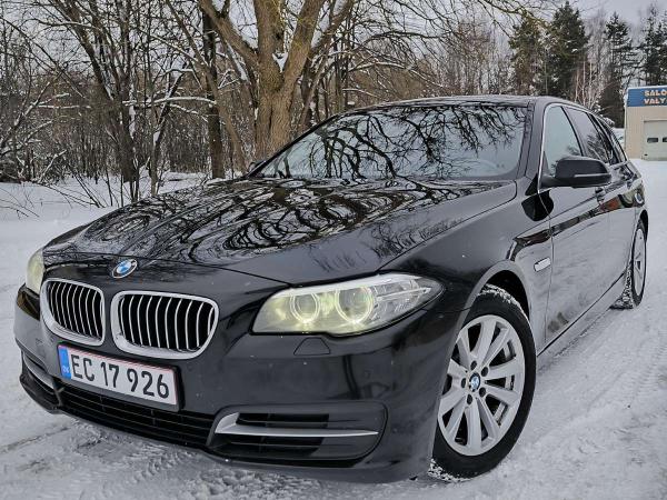Melns BMW 520 2014 Trakai, ar dzinēja tilpumu 2.00 L un nobraukumu 343 tūkst. km par 7490 €, foto 1 vietnē AUTOMOTO.COM.LV