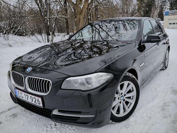 Melns BMW 520 2014 Trakai, ar dzinēja tilpumu 2.00 L un nobraukumu 343 tūkst. km par 7490 €, foto 3 vietnē AUTOMOTO.COM.LV