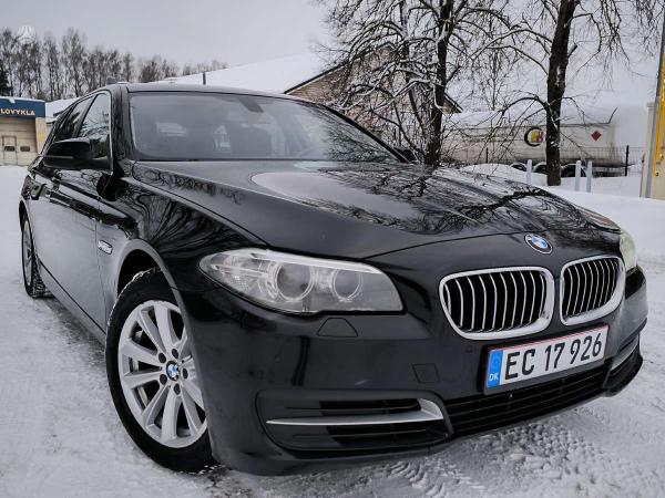 Melns BMW 520 2014 Trakai, ar dzinēja tilpumu 2.00 L un nobraukumu 343 tūkst. km par 7490 €, foto 4 vietnē AUTOMOTO.COM.LV