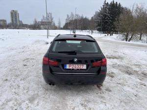 Black BMW 520 2014 in Elektrenai, with an engine capacity of 2.00 L and mileage of 304 thousand km for 9300 €, photo 8 on AUTOMOTO.COM.LV