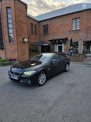 Black BMW 520 2014 in Alytus, with an engine capacity of 2.00 L and mileage of 300 thousand km for 8550 €, photo  on AUTOMOTO.COM.LV