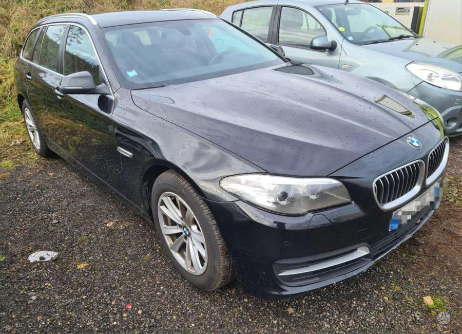 Black BMW 520 2014 in Taurage, with an engine capacity of 2.00 L and mileage of 269 thousand km for 7800 €, photo 2 on AUTOMOTO.COM.LV