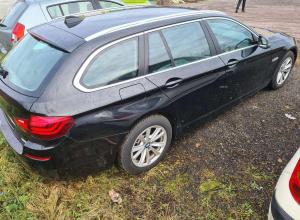 Black BMW 520 2014 in Taurage, with an engine capacity of 2.00 L and mileage of 269 thousand km for 7800 €, photo 4 on AUTOMOTO.COM.LV