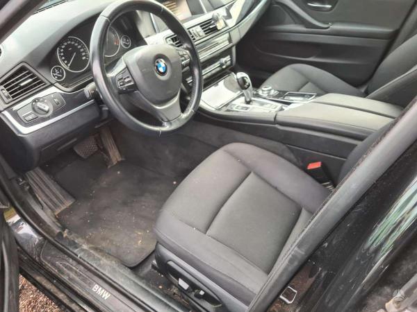 Melns BMW 520 2014 Tauragė, ar dzinēja tilpumu 2.00 L un nobraukumu 269 tūkst. km par 7800 €, foto 6 vietnē AUTOMOTO.COM.LV