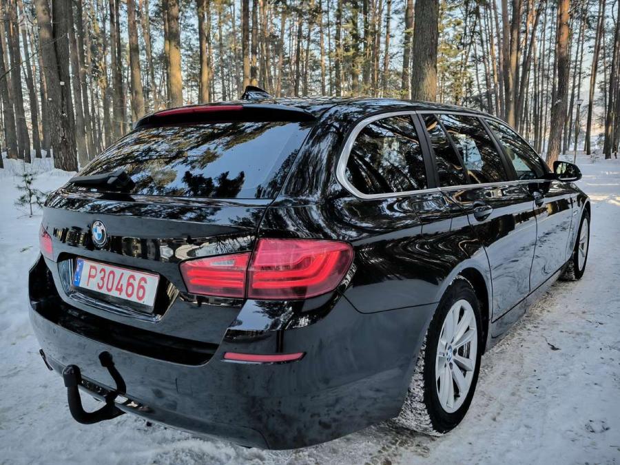 Melns BMW 520 2014 Trakai, ar dzinēja tilpumu 2.00 L un nobraukumu 344 tūkst. km par 6999 €, foto 8 vietnē AUTOMOTO.COM.LV