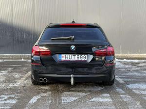Black BMW 520 2014 in Vilnius, with an engine capacity of 2.00 L and mileage of 254 thousand km for 9950 €, photo 5 on AUTOMOTO.COM.LV