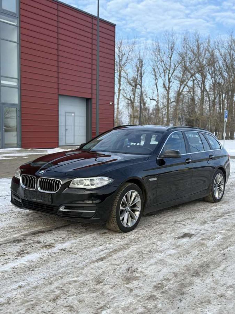 Melns BMW 520 2014 Vilkaviškis, ar dzinēja tilpumu 2.00 L un nobraukumu 333 tūkst. km par 7890 €, foto 5 vietnē AUTOMOTO.COM.LV