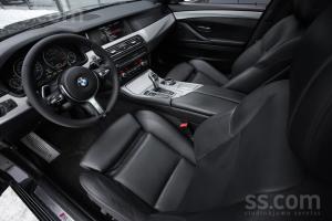 Black BMW 520 2014 in Dobele, with an engine capacity of 2.00 L and mileage of 257 thousand km for 12850 €, photo 9 on AUTOMOTO.COM.LV