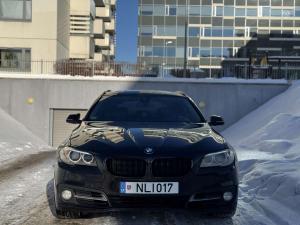 Black BMW 520 2014 in Vilnius, with an engine capacity of 2.00 L and mileage of 246 thousand km for 10500 €, photo 2 on AUTOMOTO.COM.LV