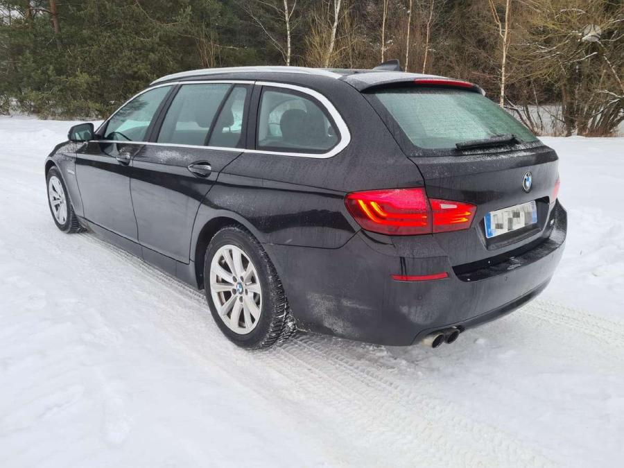 Melns BMW 520 2014 Tauragė, ar dzinēja tilpumu 2.00 L un nobraukumu 269 tūkst. km par 7700 €, foto 4 vietnē AUTOMOTO.COM.LV