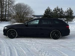 Black BMW 520 2014 in Utena, with an engine capacity of 2.00 L and mileage of 265 thousand km for 9200 €, photo 2 on AUTOMOTO.COM.LV