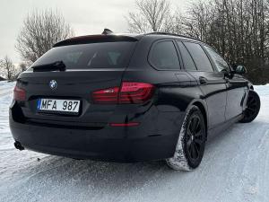 Black BMW 520 2014 in Utena, with an engine capacity of 2.00 L and mileage of 265 thousand km for 9200 €, photo 12 on AUTOMOTO.COM.LV