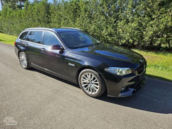 Black BMW 520 2014 in Panevezys, with an engine capacity of 2.00 L and mileage of 237 thousand km for 9000 €, photo 7 on AUTOMOTO.COM.LV