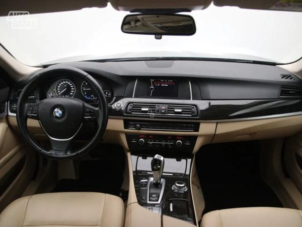 Black BMW 520 2014 in Vilnius, with an engine capacity of 2.00 L and mileage of 234 thousand km for 10699 €, photo 2 on AUTOMOTO.COM.LV