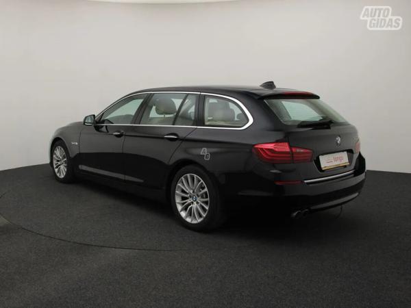 Black BMW 520 2014 in Vilnius, with an engine capacity of 2.00 L and mileage of 234 thousand km for 10699 €, photo 7 on AUTOMOTO.COM.LV