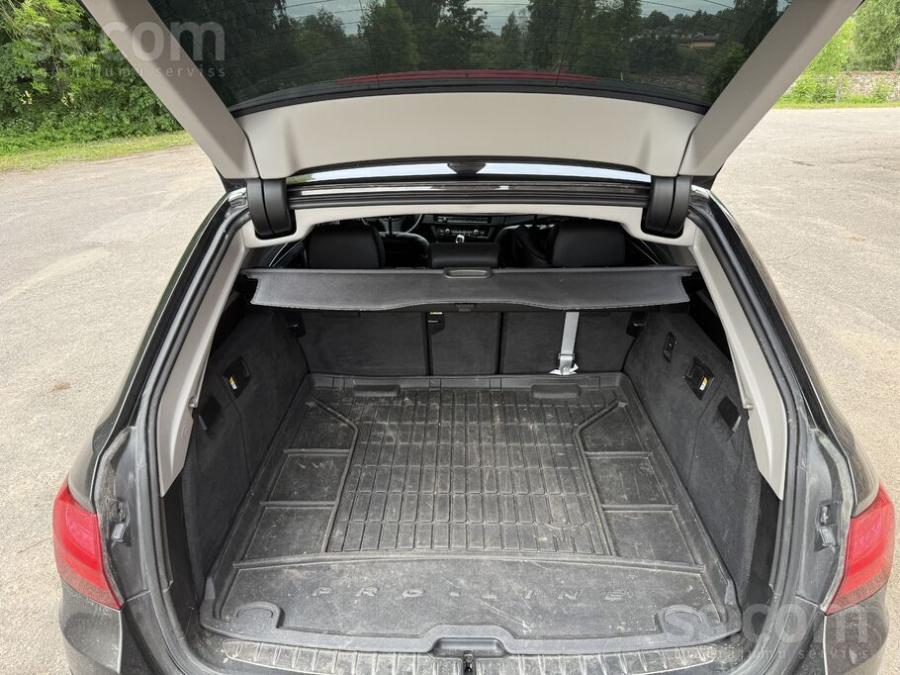 Black BMW 520 2014 in Valmiera, with an engine capacity of 2.00 L and mileage of 219 thousand km for 12300 €, photo 6 on AUTOMOTO.COM.LV