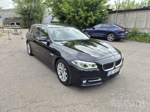 Melns BMW 520 2014 Rīga, ar dzinēja tilpumu 2.00 L un nobraukumu 280 tūkst. km par 11490 €, foto 2 vietnē AUTOMOTO.COM.LV